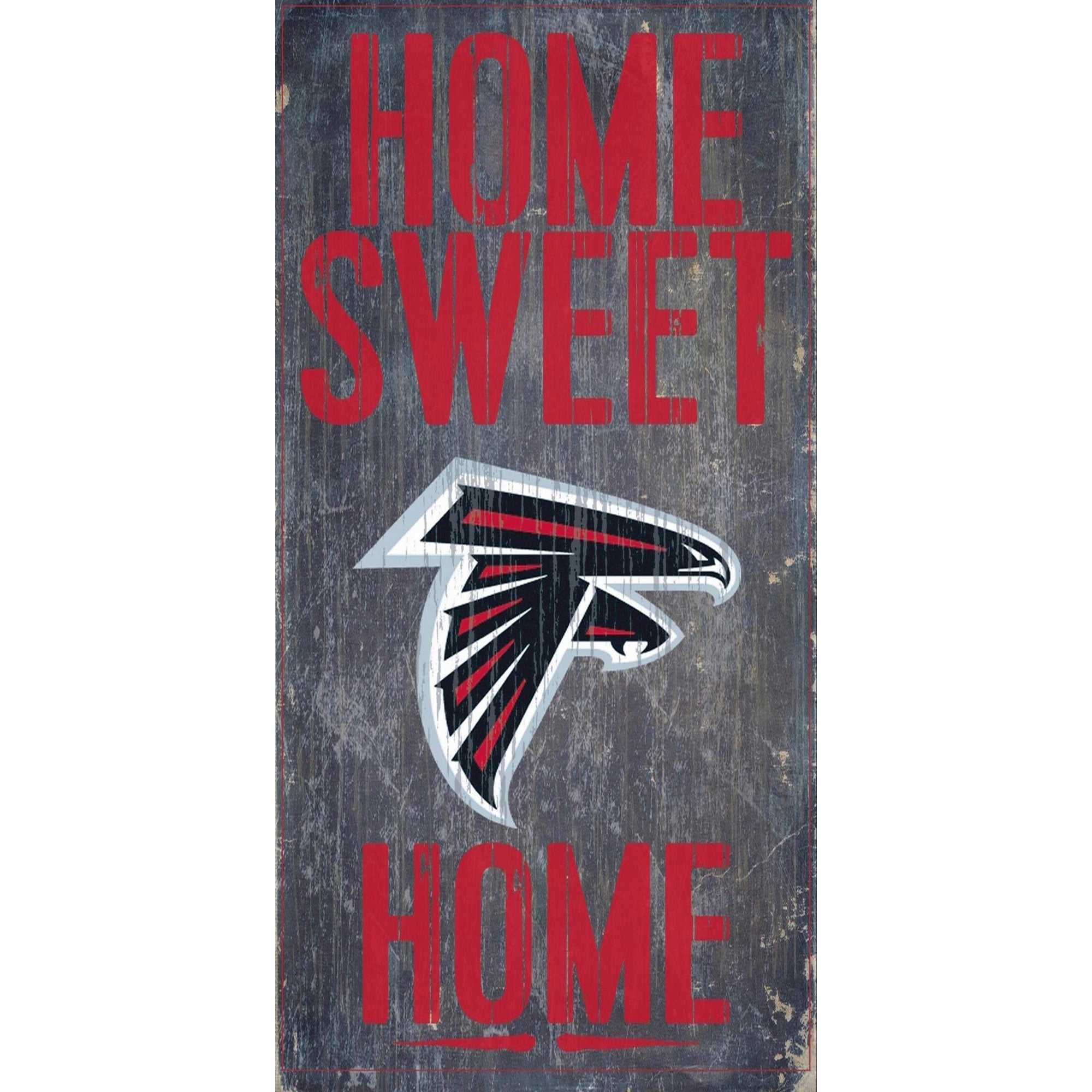 Atlanta Falcons 6'' x 12'' Home Sweet Home Sign - Walmart.com