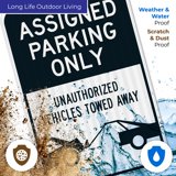 Assigned Parking Only Sign, - Walmart.com