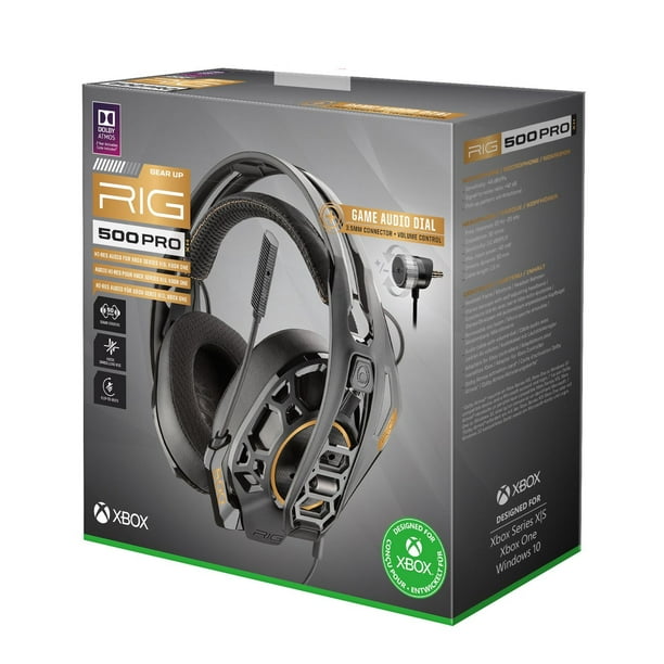 RIG 500 PRO HX 3D AUDIO GAMING HEADSET FOR XBOX SERIES X|S AND XBOX ONE ...