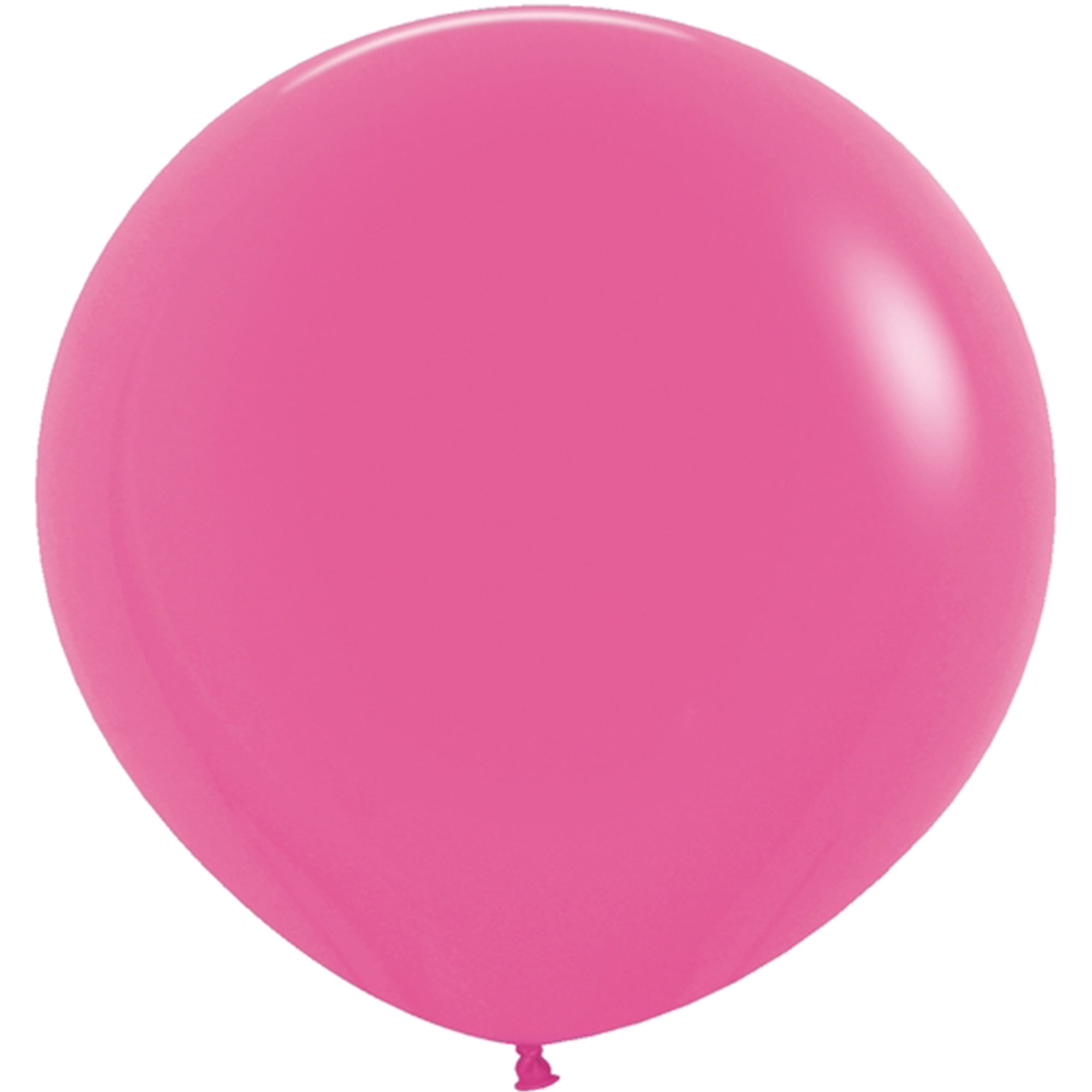 4 Deluxe Fuchsia Balloons 24" - Walmart.com