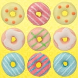 "Squire Boone Village Poofy Donuts Marshmallow Candy, 9 Count, 4 ...