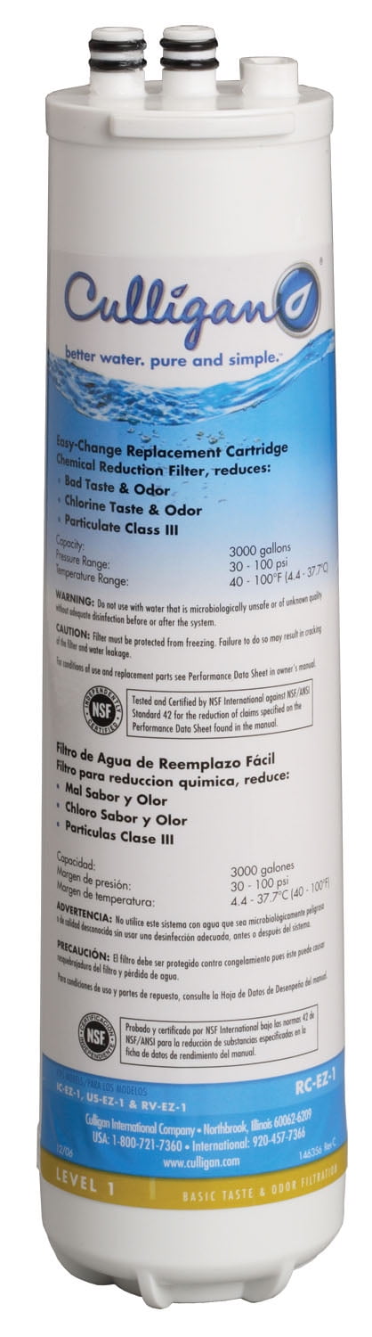 Culligan RC-EZ-1 Replacement Cartridge Level 1 - Walmart.com - Walmart.com Culligan RC-EZ-1 Replacement Cartridge Level 1 - Walmart.com - Walmart.com