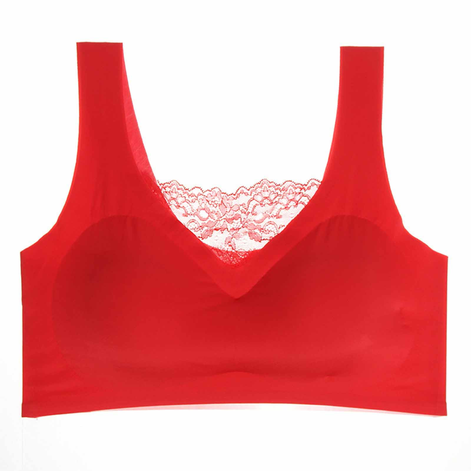 Soomlon Plus Size Push Up Bras For Women Seamless Lingerie Plus Size