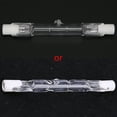 R7S Halogen Linear Light Bulb 100W/150W/500W 78mm/118mm Double Ended AC ...