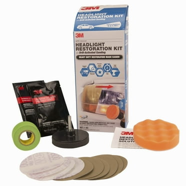 3M Headlight Restoration Kit - Walmart.com