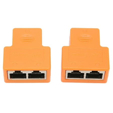 RJ45 Splitters Connector, Interference Resistance 1 To 2 Ethernet ...