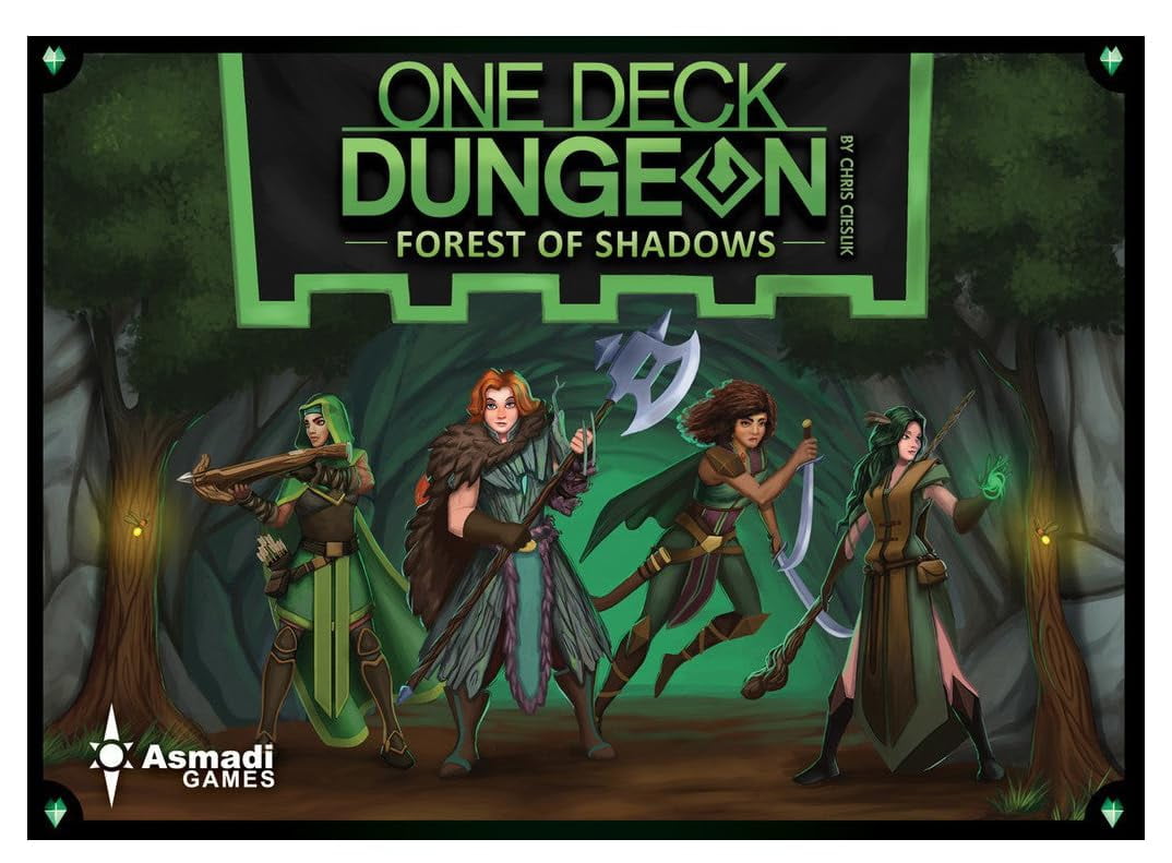 ASMADI Juegos One Deck Dungeon: juegos de mesa Forest of Shadows Asmadi ...