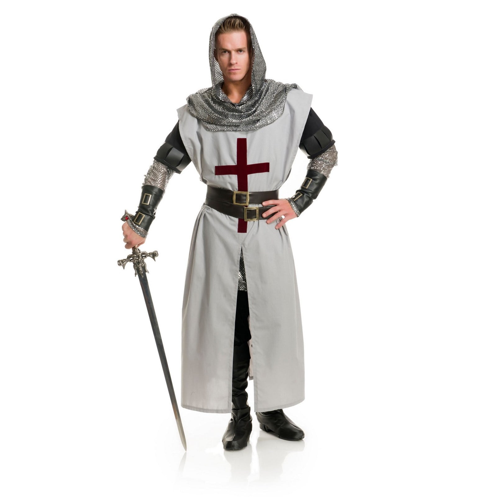 Halloween Chivalrous Knight Adult Costume - Walmart.com
