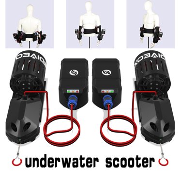 Crew & Axel Electric Underwater Scooter - 2-1 Paddle Board for Adults ...