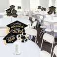 Big Dot of Happiness Hello College Graduation Party Centerpiece Sticks ...