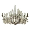 Quartz Headband Princess Headpiece for Stones Crown Alloy Wire Entangle ...