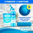 Multi-Purpose Cleaning Tablets - 5x Cleaning Tablets with Refillable ...