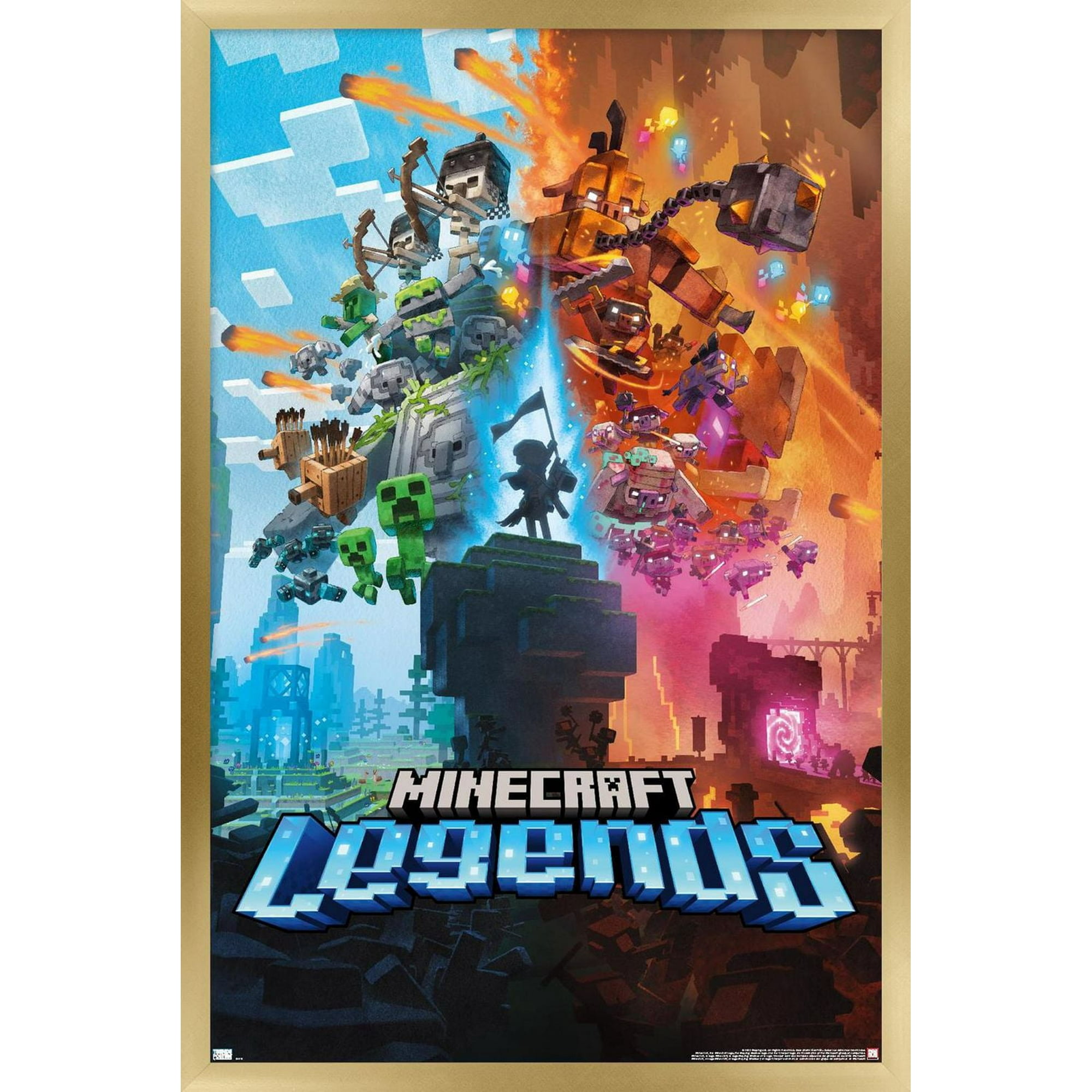 Click here for Minecraft: Legends - Key Art Wall Poster  22.375 X... prices