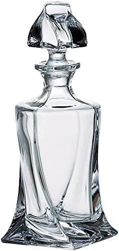 Crystalex A44/050-169 Bohemia Quadro Decanter, 17-Ounce Liquor/Vodka ...