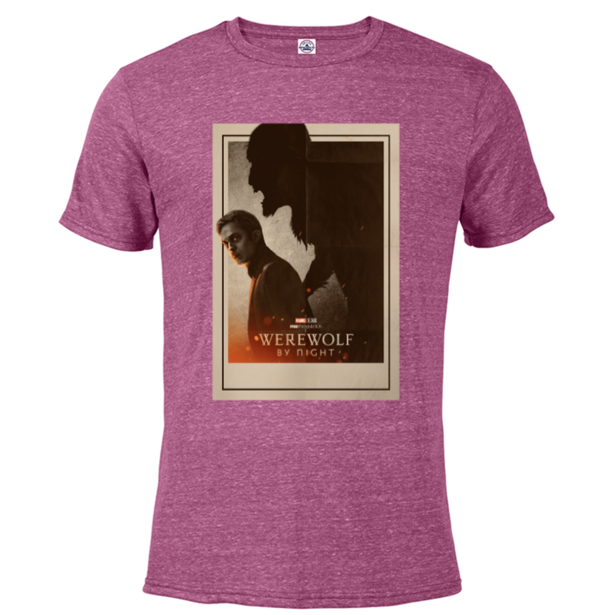 Marvel Werewolf by Night Jack Russell Shadow Monster Disney+ - Short Sleeve Blended T-Shirt for ...