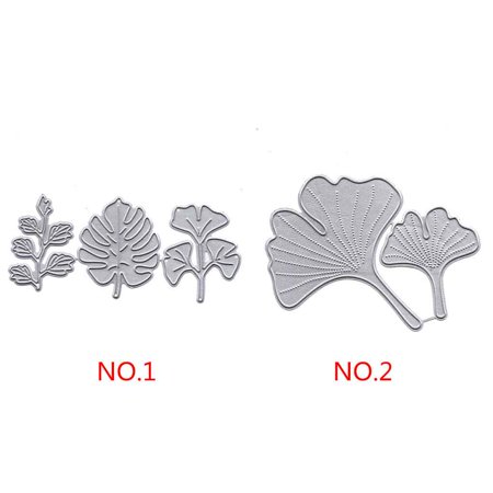 DIY 3D Leaf Frame Photo Card Cutting Wedding Card Cutting Dies Carbon ...