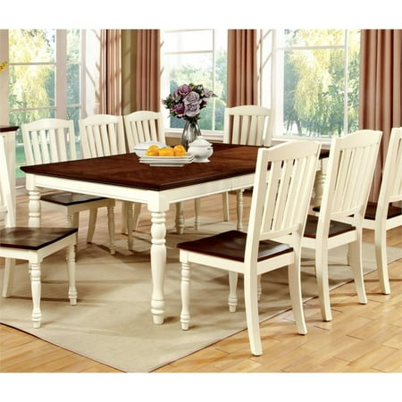 Kingfisher Lane Extendable Dining Table in White - Walmart.com