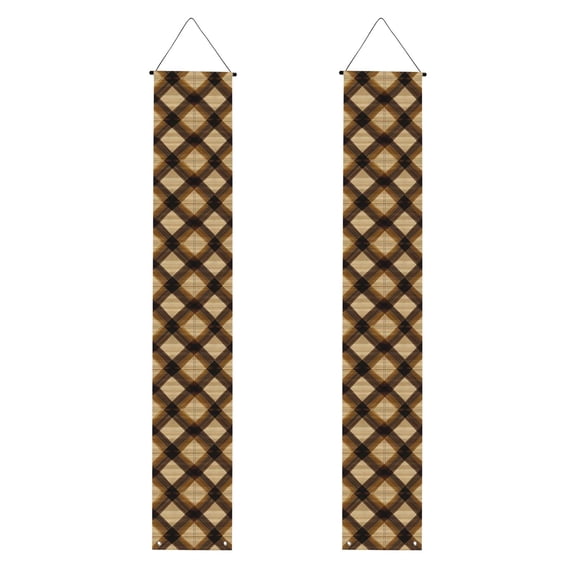 A Pair Of Decorative Banners 70.9×11.8in Can Be Reused And Easily ...