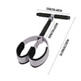 Abdominal Trainer Sit Up Equipment, 55 lb Pedal Resistance Band with ...