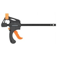 WEN Quick-Adjust 6-Inch Steel Bar Clamps with 2.5-Inch Throat and Micro ...