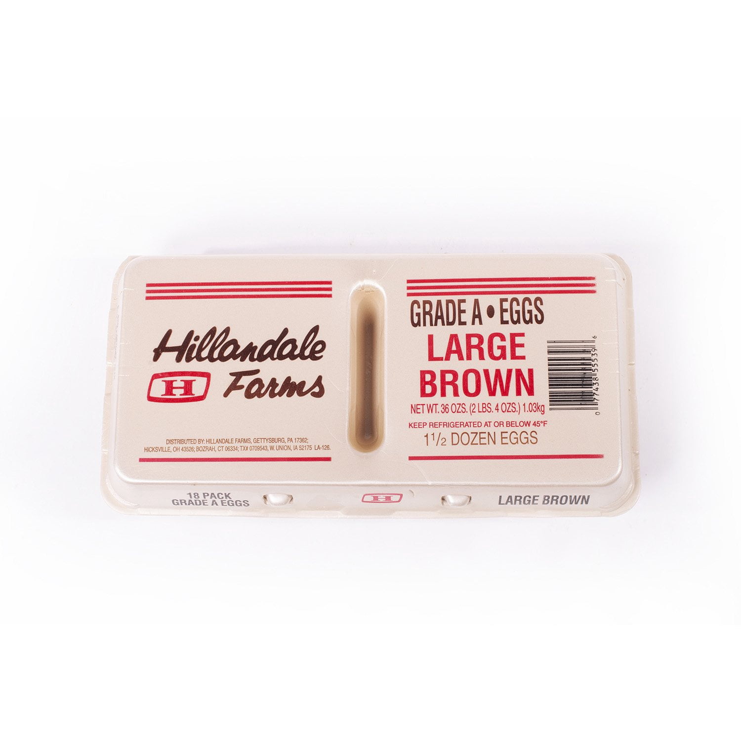 Hillandale Farms Large Brown Eggs (18 ct.) - Samsclub.com