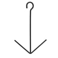 Y-Shaped Double-Prong Bird Feeder Hook – Sturdy Dual-Arm Design for ...