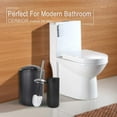 Cerbior Modernos 6 Piece Plastic Bathroom Accessory Set T Package