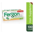 Fergon Iron Supplement Tablets 27 mg 100 ct - Walmart.com