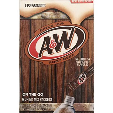 A&W Powder Drink Mix, Root Beer - Walmart.com