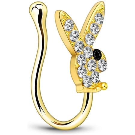 African Nose Cuff Non Piercing Clip on Nose Ring Cuff for Women Fake ...