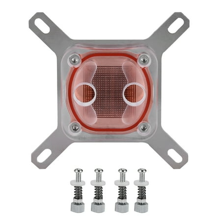 Premium Acrylic Water Cooling Block, Computer CPU Waterblock, For ...