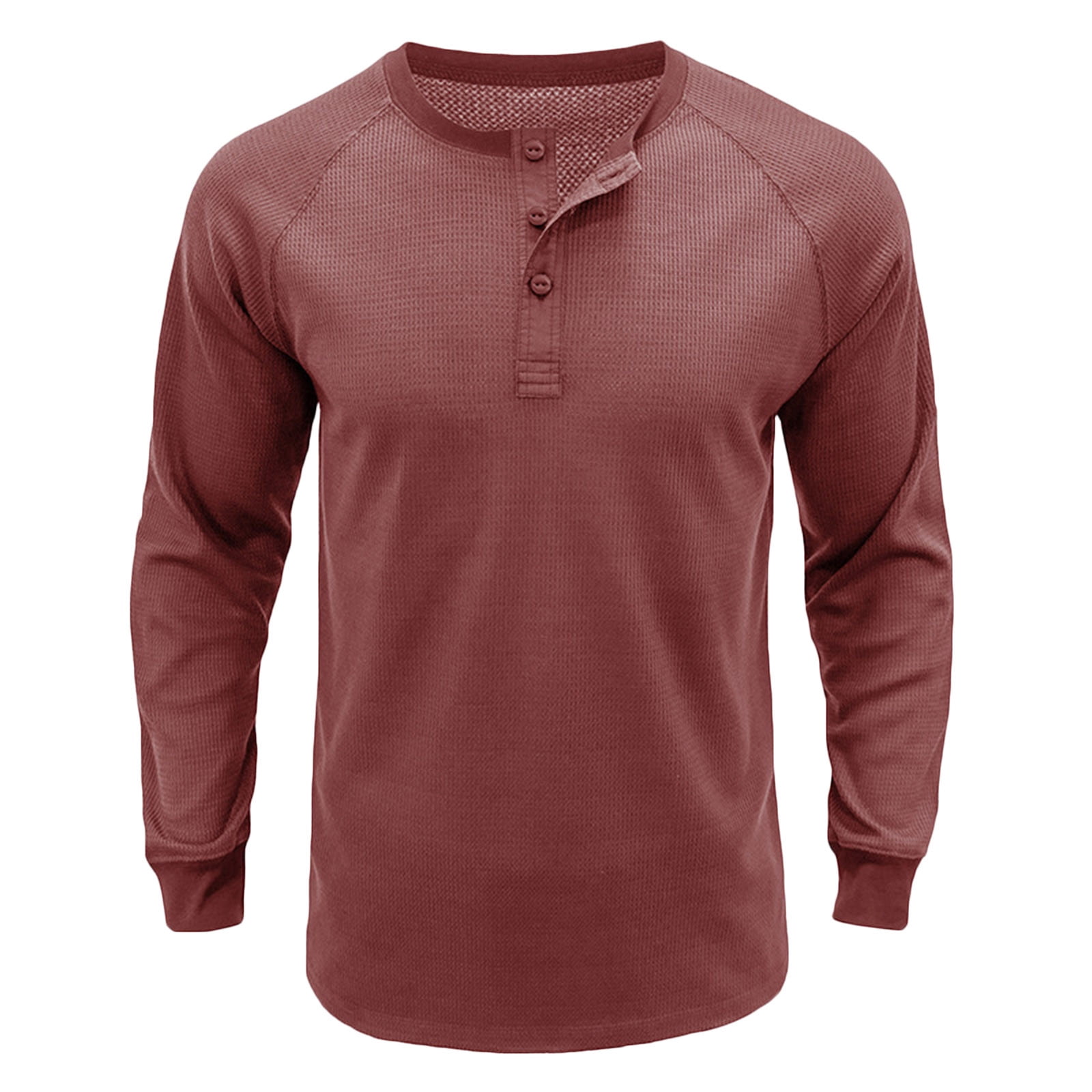Click here for Zbxnli Men Long Sleeve Shirts Button T-Shirts Soli... prices