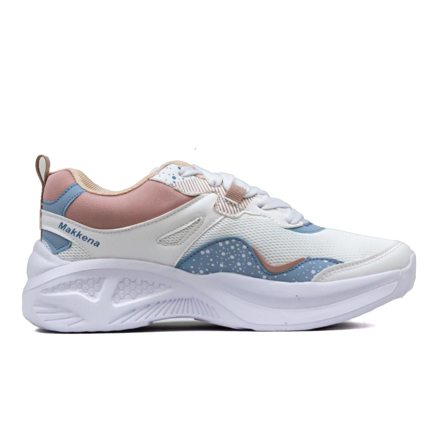 Tenis Para Mujer Makkena 771 blanco 24.5 | Bodega Aurrera en línea