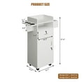 Hironpal Salon Station,Beauty Salon Trolley Cart with Wheels,Barber ...