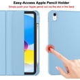 New iPad 10th Generation Case 10.9 Inch 2022 with Pencil Holder, Smart ...