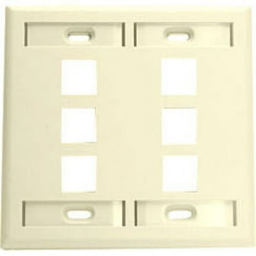 Leviton QuickPort Faceplate - Walmart.com