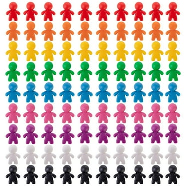 Assorted 1" Inch Multi-Color Pawns Pieces for Board Games, Component ...