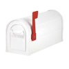 Postal Pro Hampton Plastic Mailbox and Post Kit - White - Walmart.com