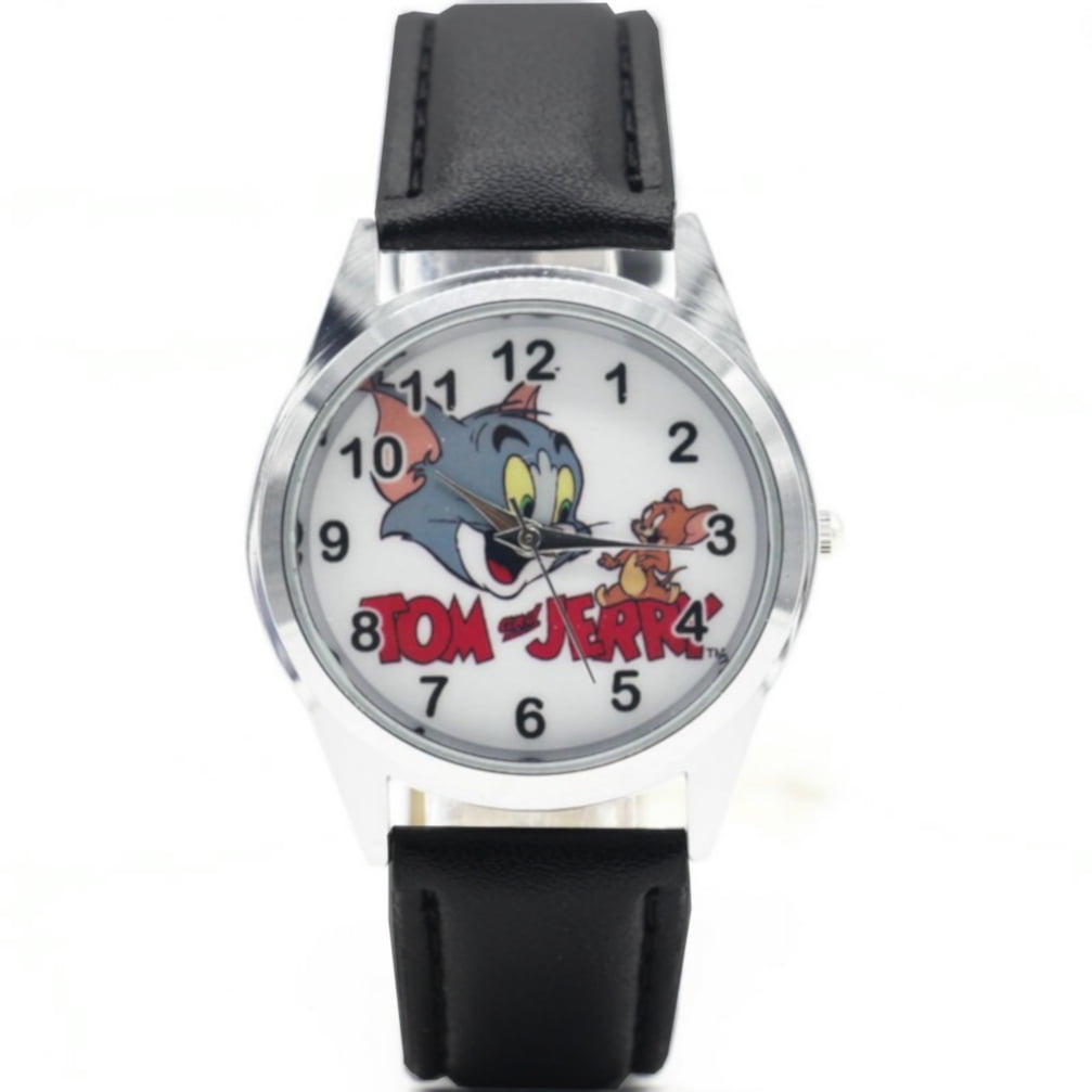 Tom and Jerry wrist Watch Classic Cartoon Cat and Mouse Character Watch ...