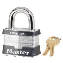 Master Lock 1KA 2043 Keyed Padlock 1-3/4 in W x 1-15/16 in H Body 15/16 ...