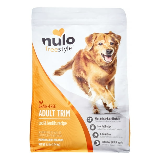 Nulo Freestyle Grain-Free Adult Trim Cod & Lentils Adult Dry Dog Food ...