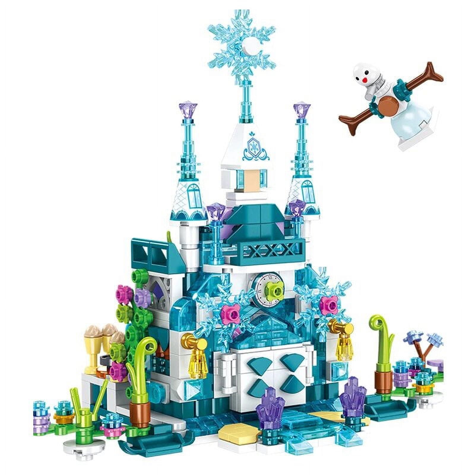 Princess frozen Castle Building Blocks 554pcs 25 in 1 Building Bricks ...