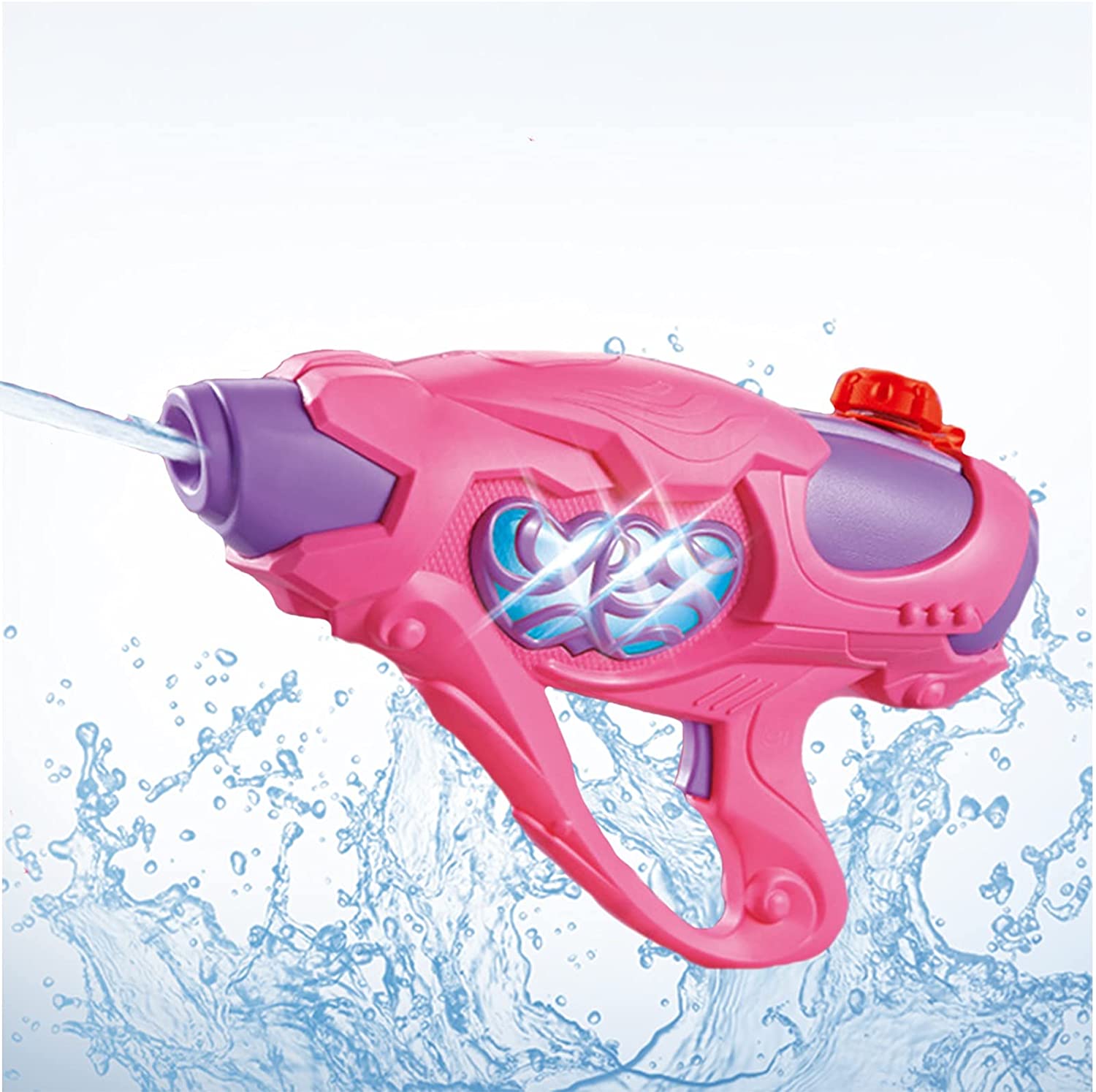 Electric Water Gun, Battery Operated Automatic Water Gun, with LED ...