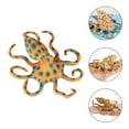 4pcs Simulation Realistic Octopus Model Octopus Figurine Lifelike ...