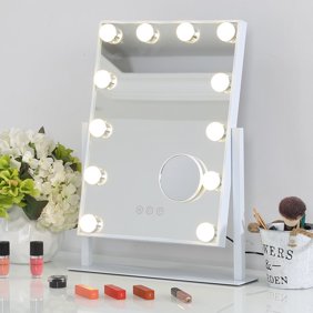 RUCCI Clear Vanity Mirror, 1x/10x ACRYLIC Double Sided Transparent ...