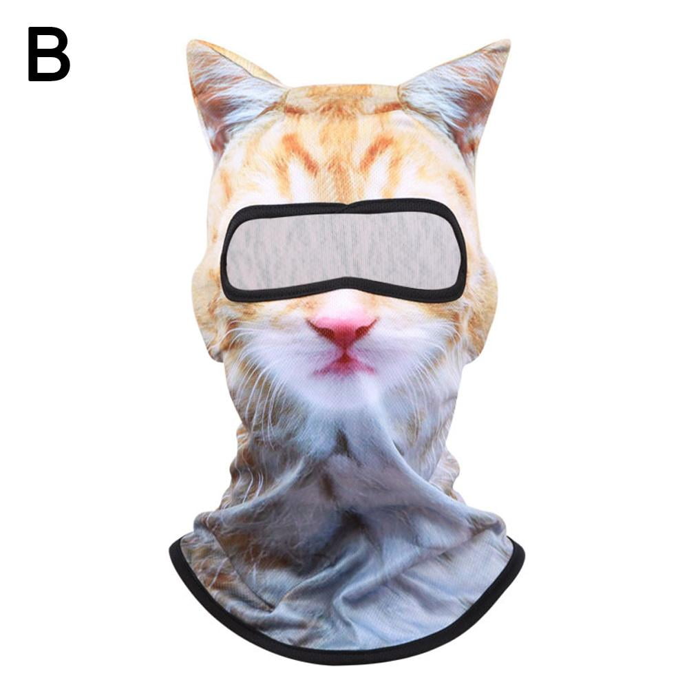 Click here for Unbranded 3d Cat Balaclava Motorcycle Cute Full Fa... prices