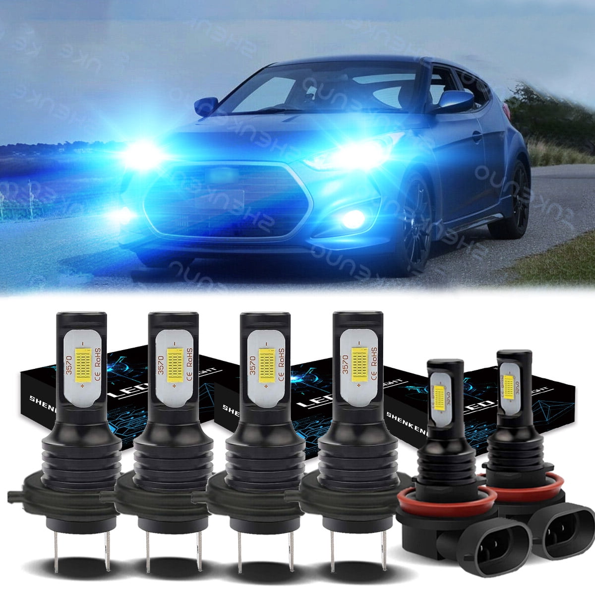 Hyundai Veloster Light Blue