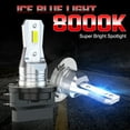 H11B LED Headlight Bulbs h11b Low Beam Kit 8000K Blue Bright Plug&Play ...