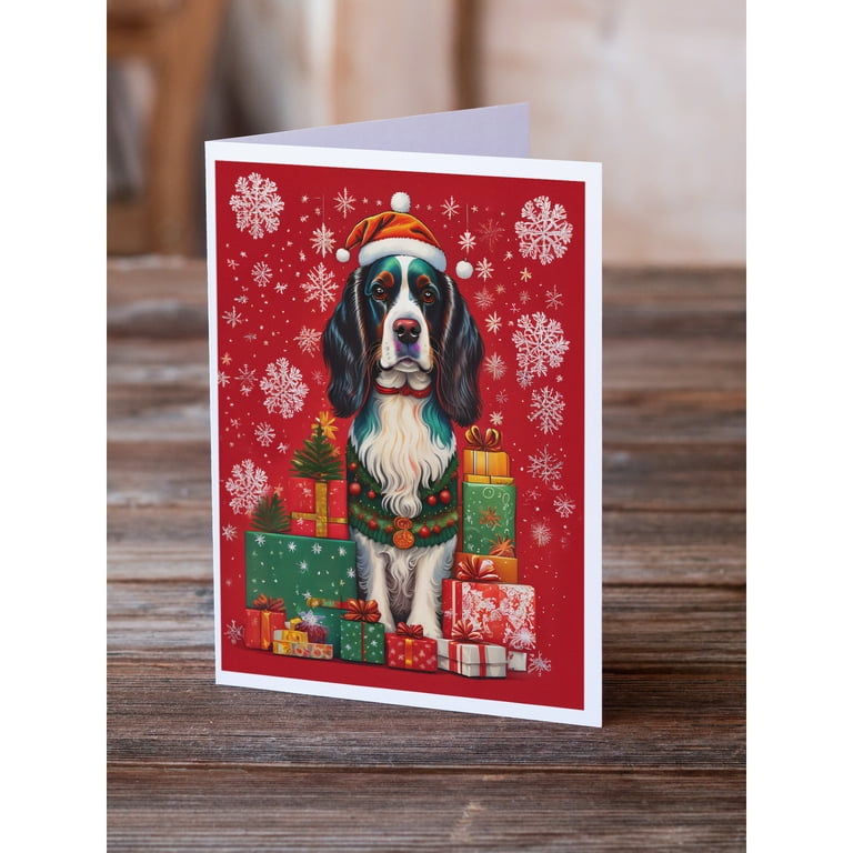 English Springer Spaniel Xmas Cards English Springer Spaniel Christmas