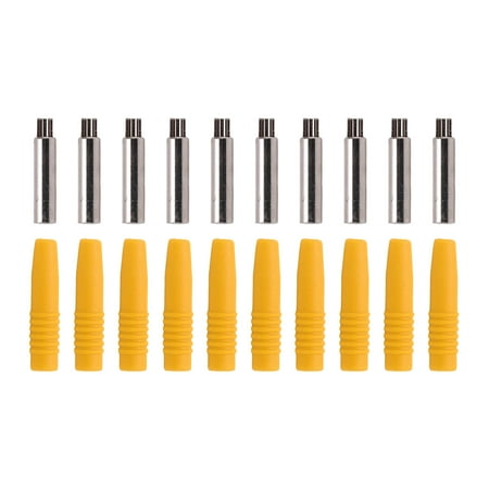 Banana Plug Connectors,10Pcs Insulated 2mm Banana Insulated Banana Plug ...